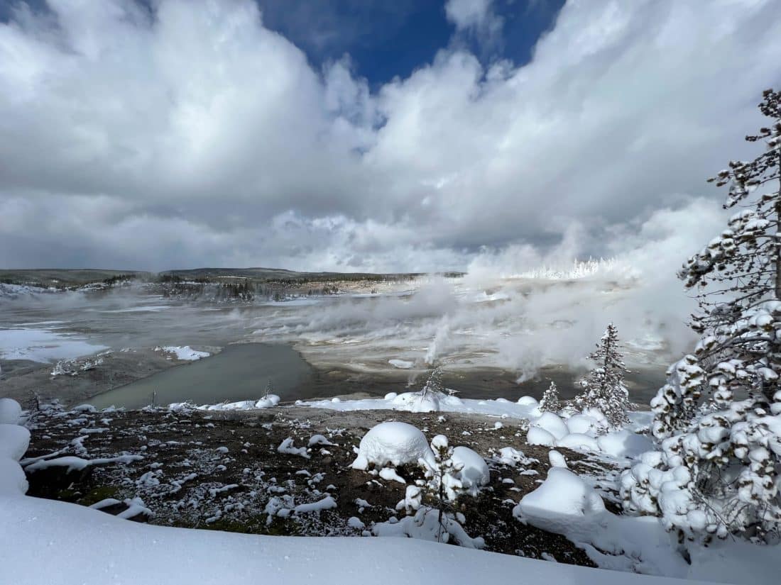 Yellowstone Winter Waterfalls and Wildlife - Yellowstone Safari Company